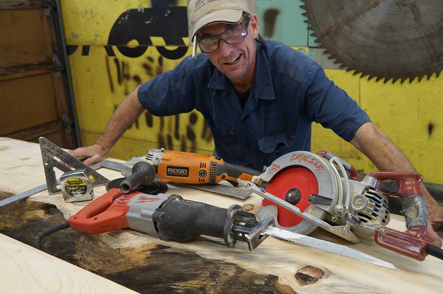 Basic Tools You Will Need To Make Log Furniture - Log Furniture How To