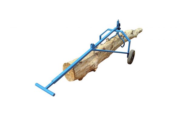 Log Lever with Lumber Rack - Log Furniture How To