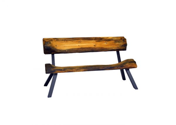 Park Bench - Log Furniture How To