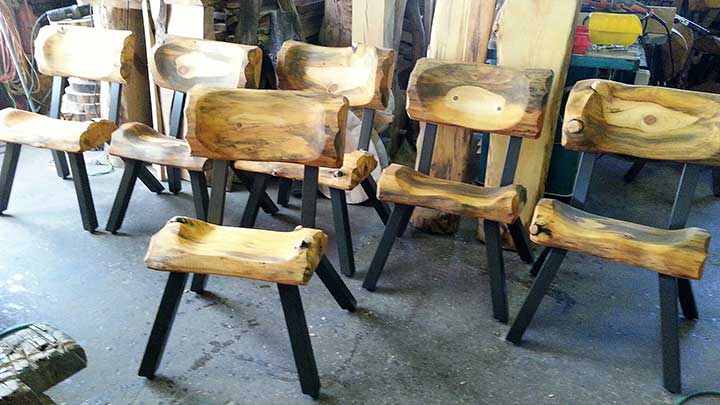 How-To Design and Build A Log Dining Chair - Log Furniture How To