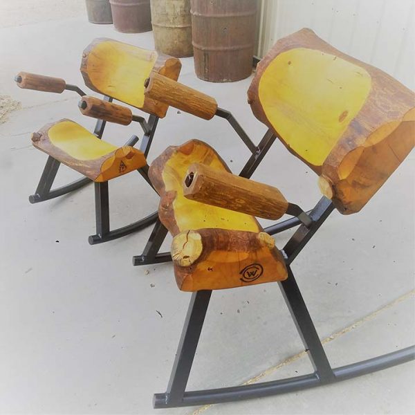 How-to Make A Log Rocking Chair - Log Furniture How To